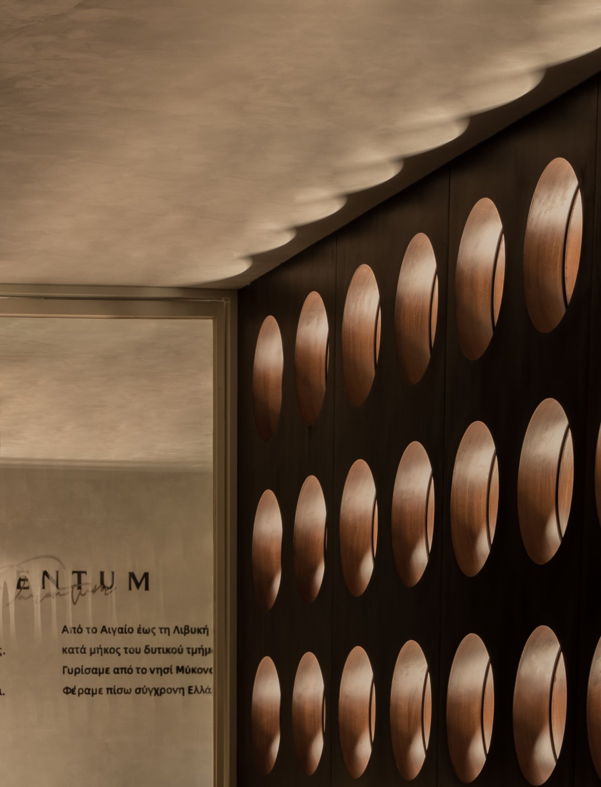 YINJISPACE - ATELIER XU Architects x TARENTUM Greek Restaurant Bar