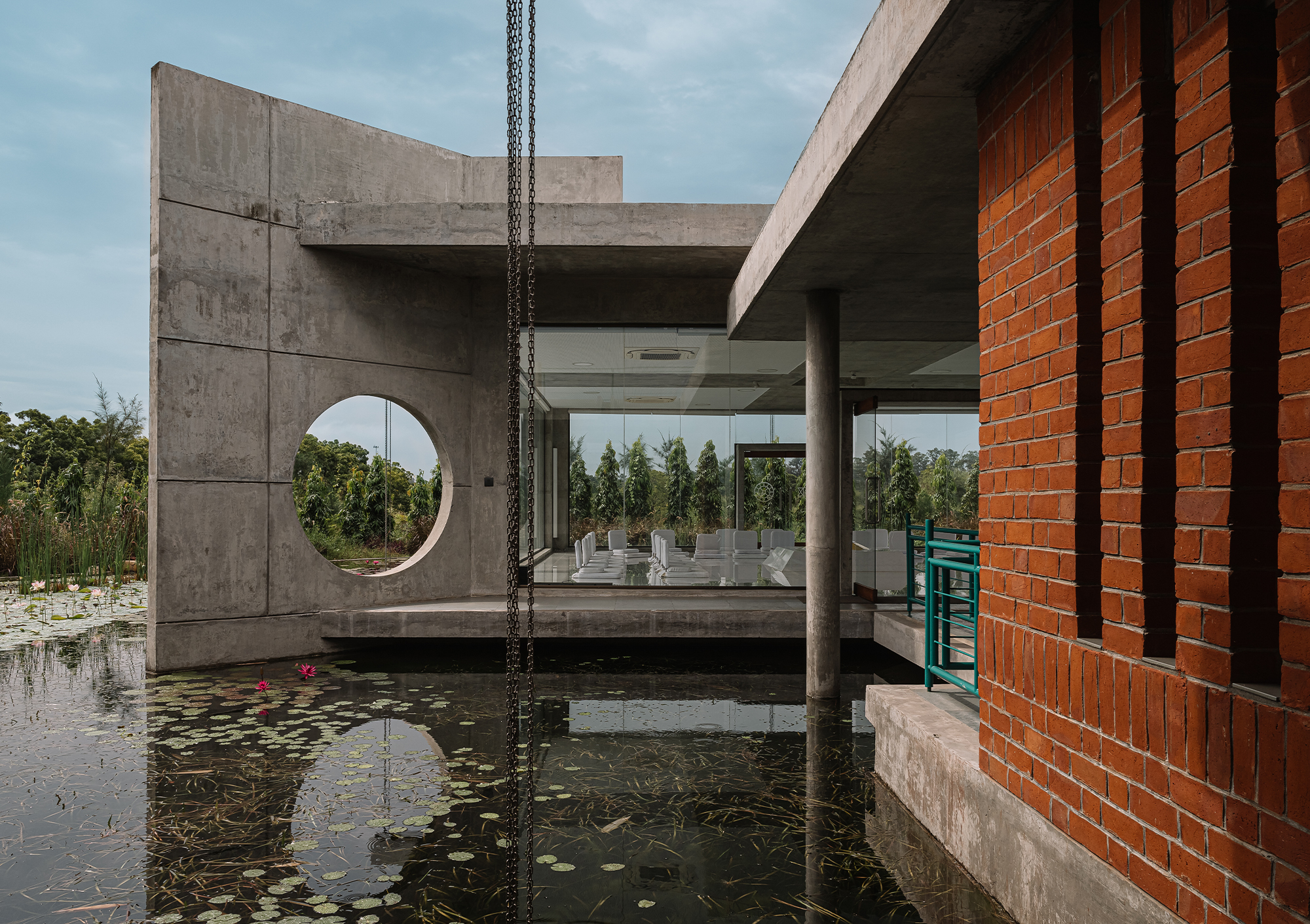 YINJISPACE - Studio Naqshbandi x Sri Aurobindo Integral Life Centre